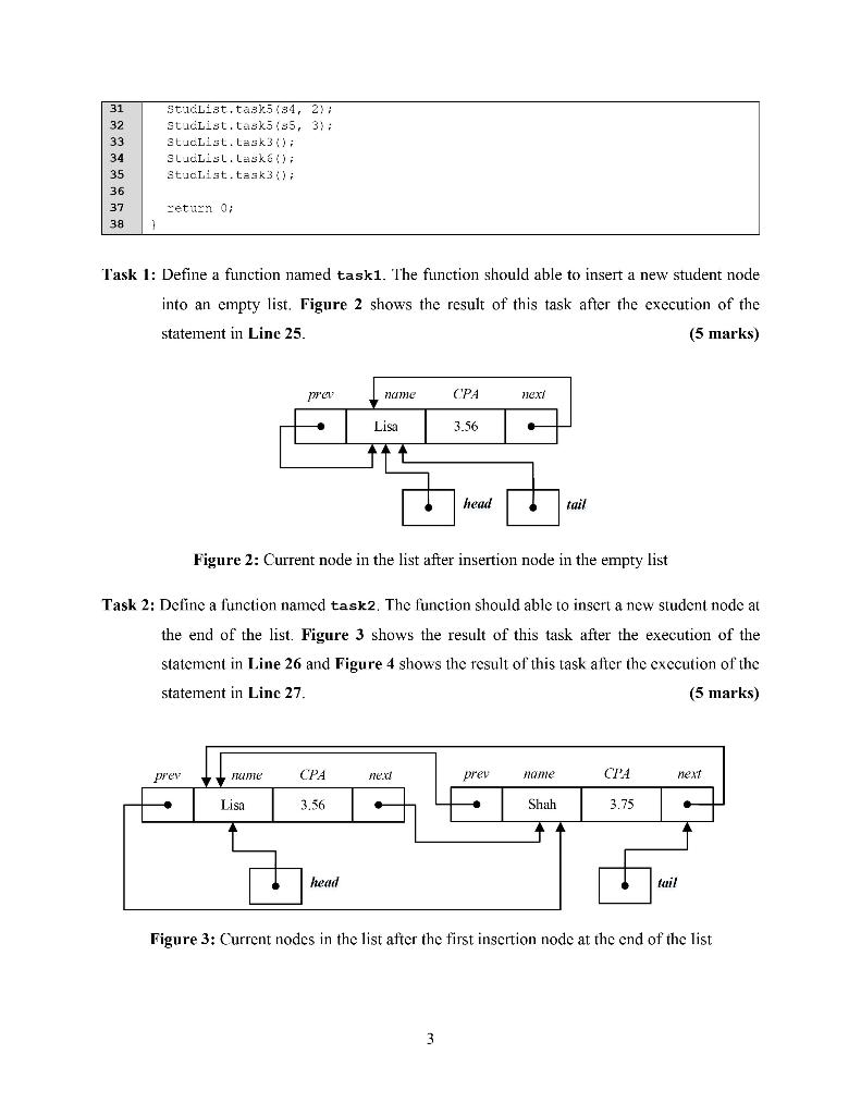 Solved Question 140 Marks Given a class diagram for List as | Chegg.com