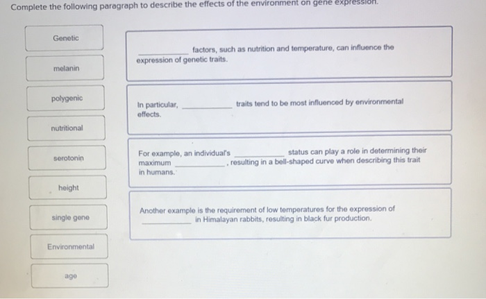 Solved Complete the following paragraph to describe the | Chegg.com