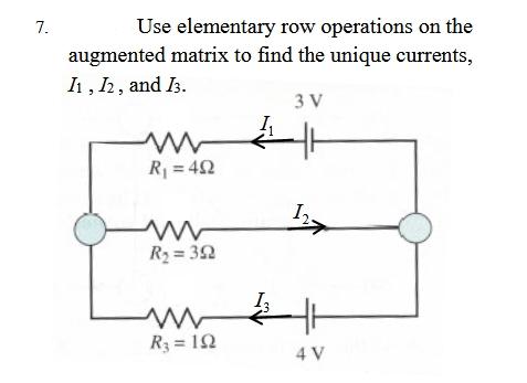 Solved Use elementary row operations on the augmented matrix | Chegg.com