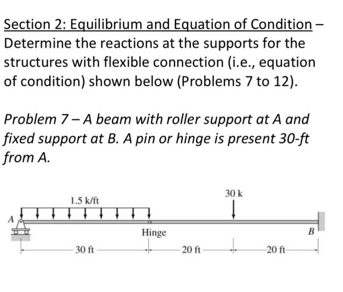 Solved Section 2: Equilibrium and Equation of Condition | Chegg.com