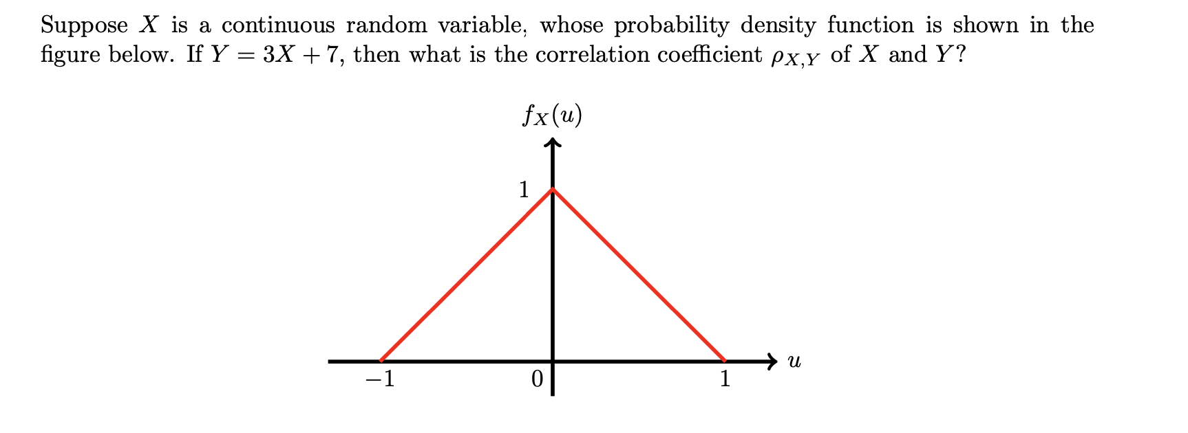 Solved Suppose X Is A Continuous Random Variable Whose