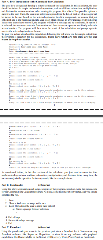 Solved I only need help with parts B and C (especially the | Chegg.com