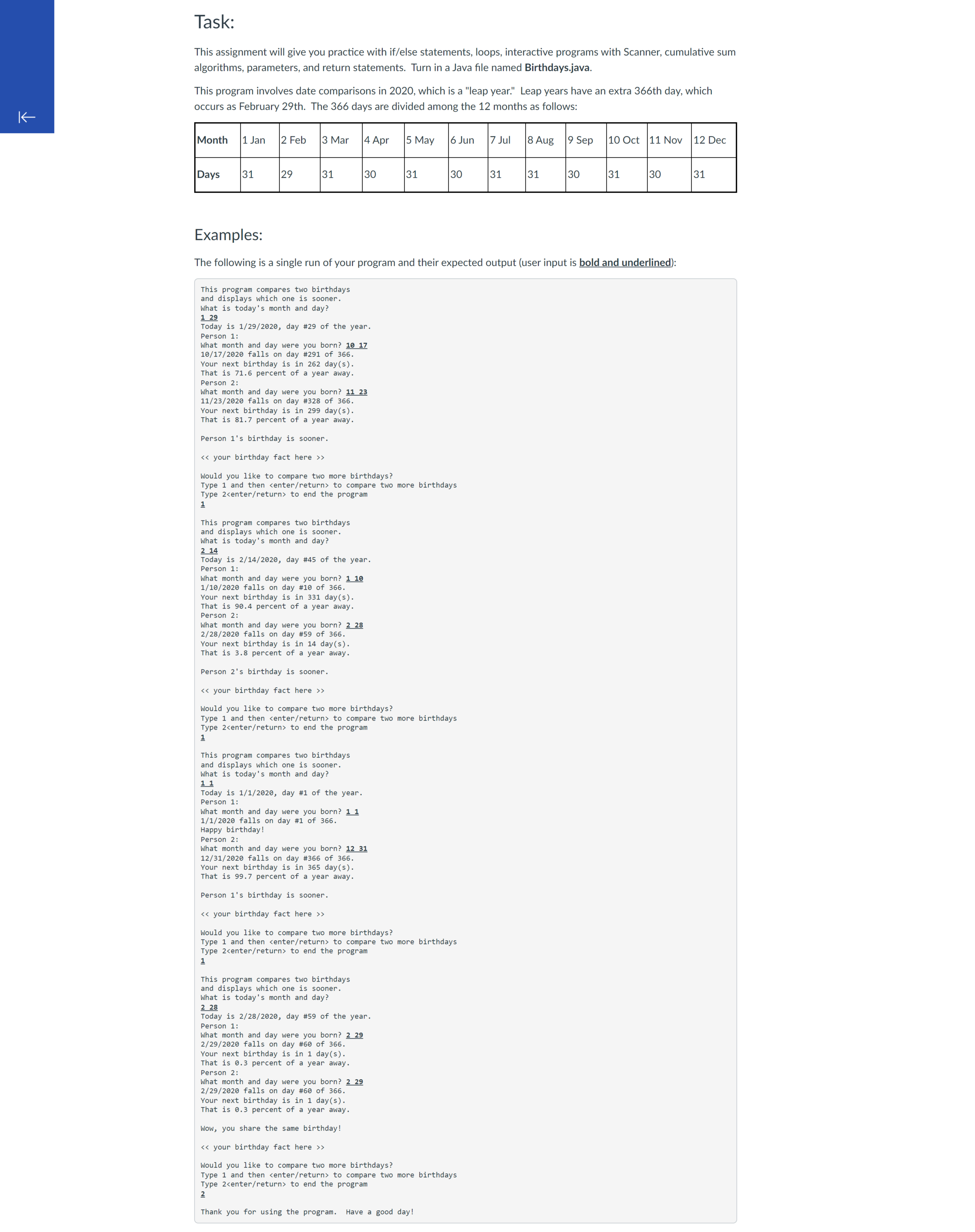 Solved Task: This assignment will give you practice with | Chegg.com