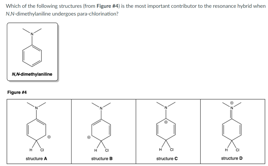 Solved Which of the following structures (from Figure #4) is | Chegg.com