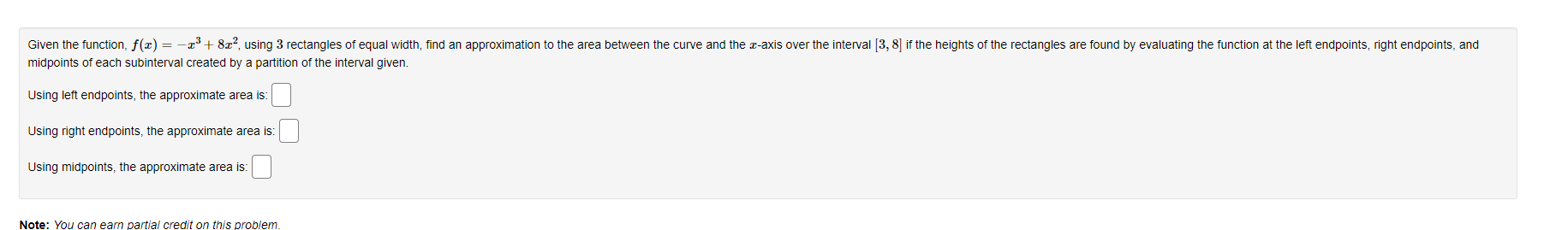 Solved midpoints of each subinterval created by a partition | Chegg.com