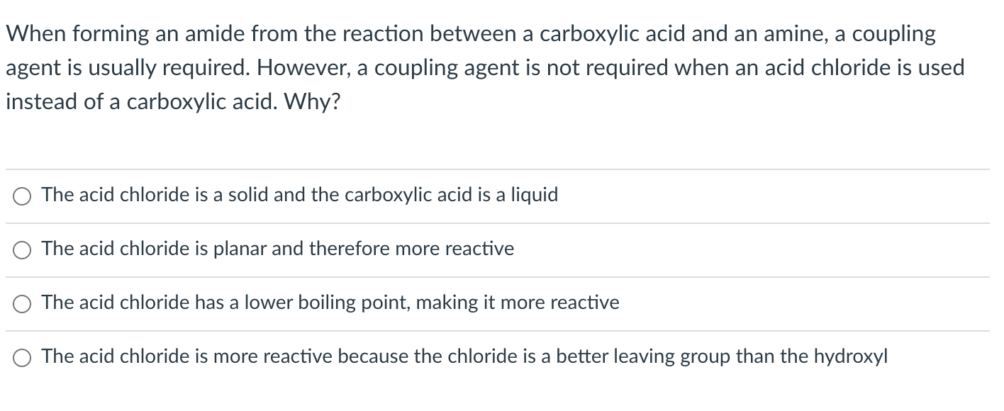 Solved Select ALL of the following compounds that contain an | Chegg.com