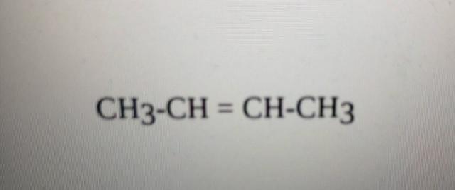 Solved CH3-CH = CH-CH3 | Chegg.com