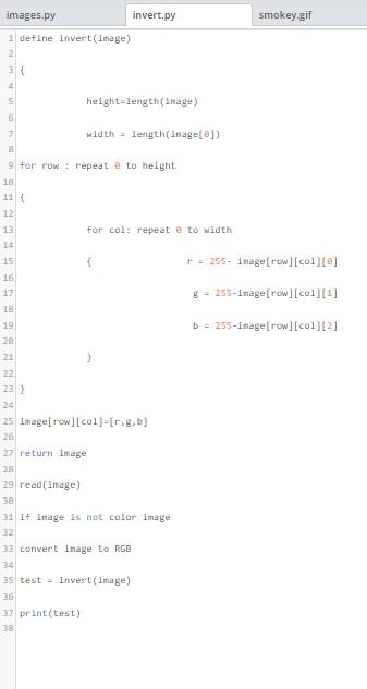 Solved Inverting an image makes it look like a | Chegg.com