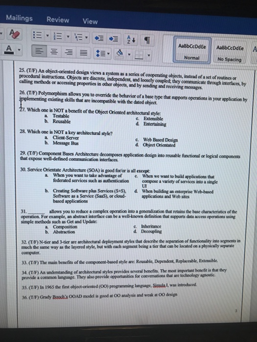 Solved AaBbCcDdEe AaBbCcDdEe Normal No Spacing 1. Use | Chegg.com