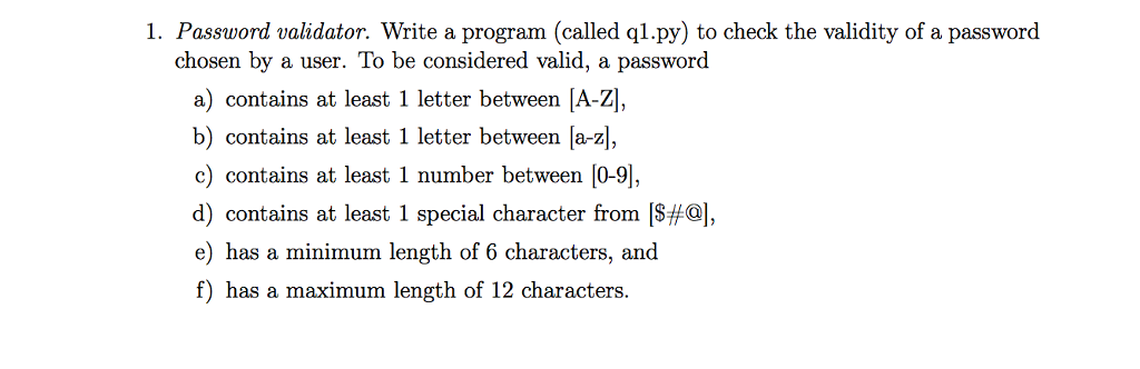 Solved Example. The user input is shown on lines with the > | Chegg.com