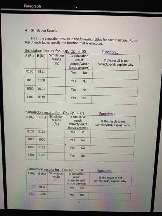 Experiment 5 Arithmetic Processor 1 Objective To | Chegg.com