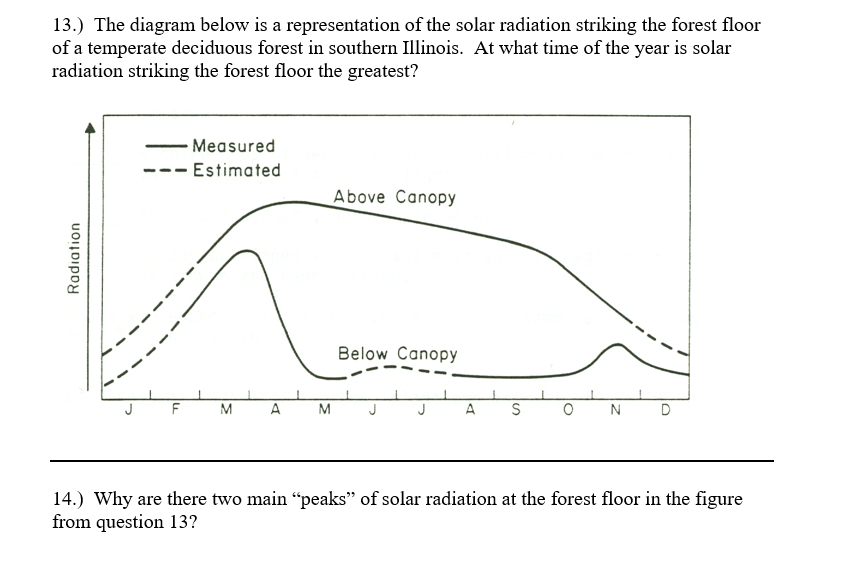 Solved 13.) The diagram below is a representation of the | Chegg.com