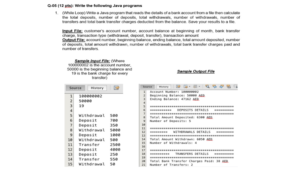 Solved Q 05 12 Pts Write The Following Java Programs 1 0033