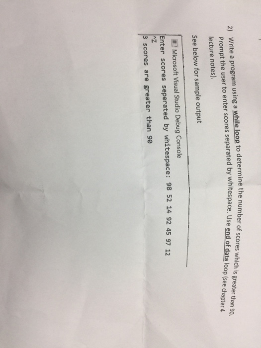 Solved Write A Program Using For Loop That Calculates The 