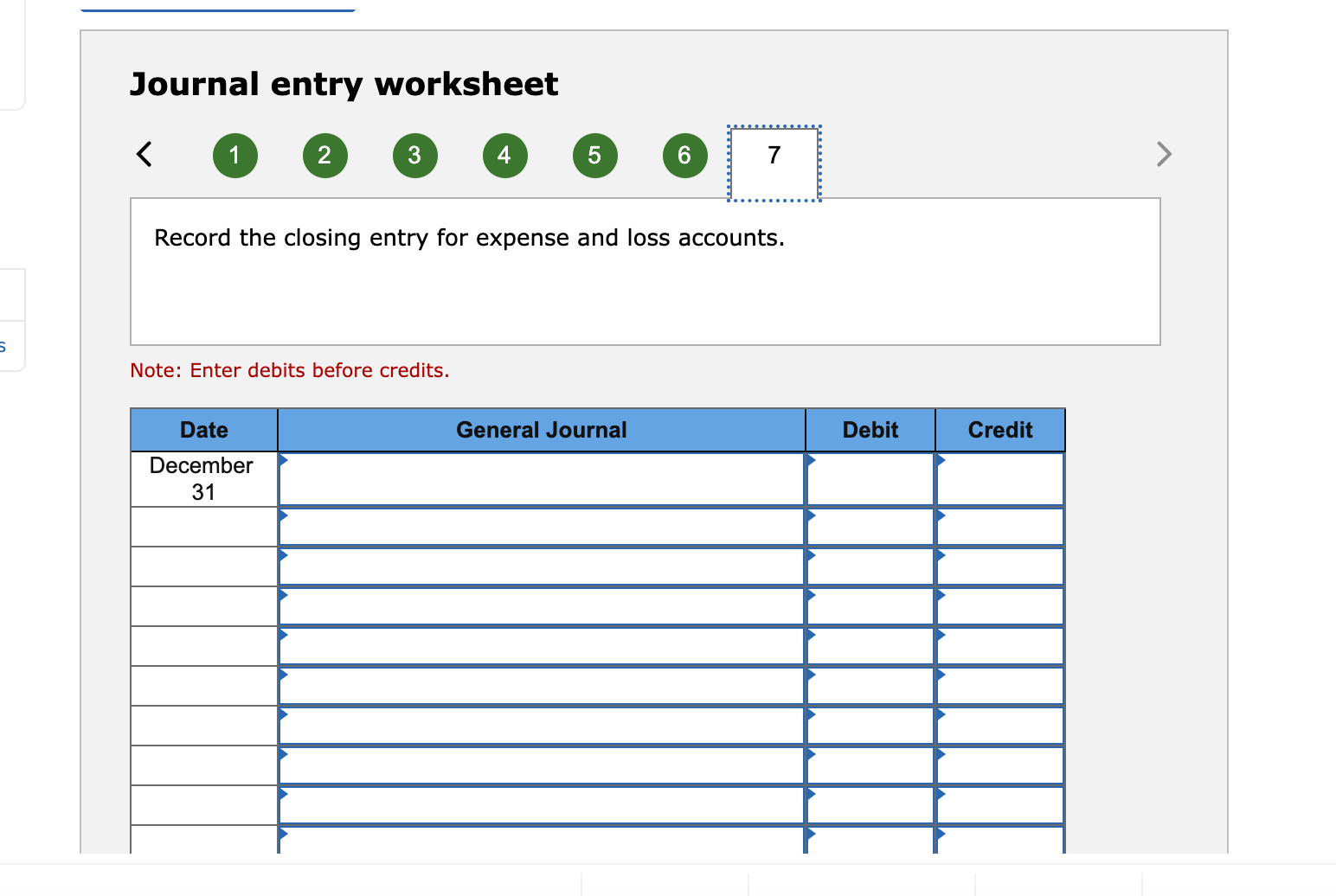 Solved I need help with parts 6 and 7 within the journal | Chegg.com