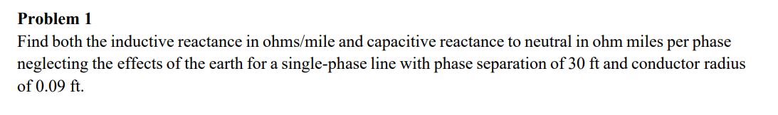 Solved Problem 1find Both The Inductive Reactance In 3379