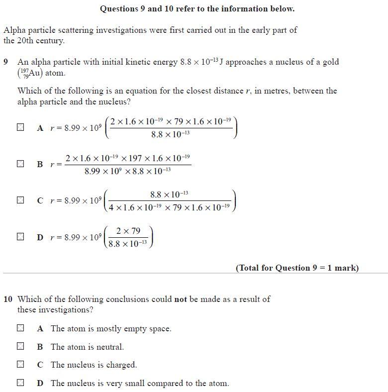 Solved Questions 9 and 10 refer to the information below. | Chegg.com