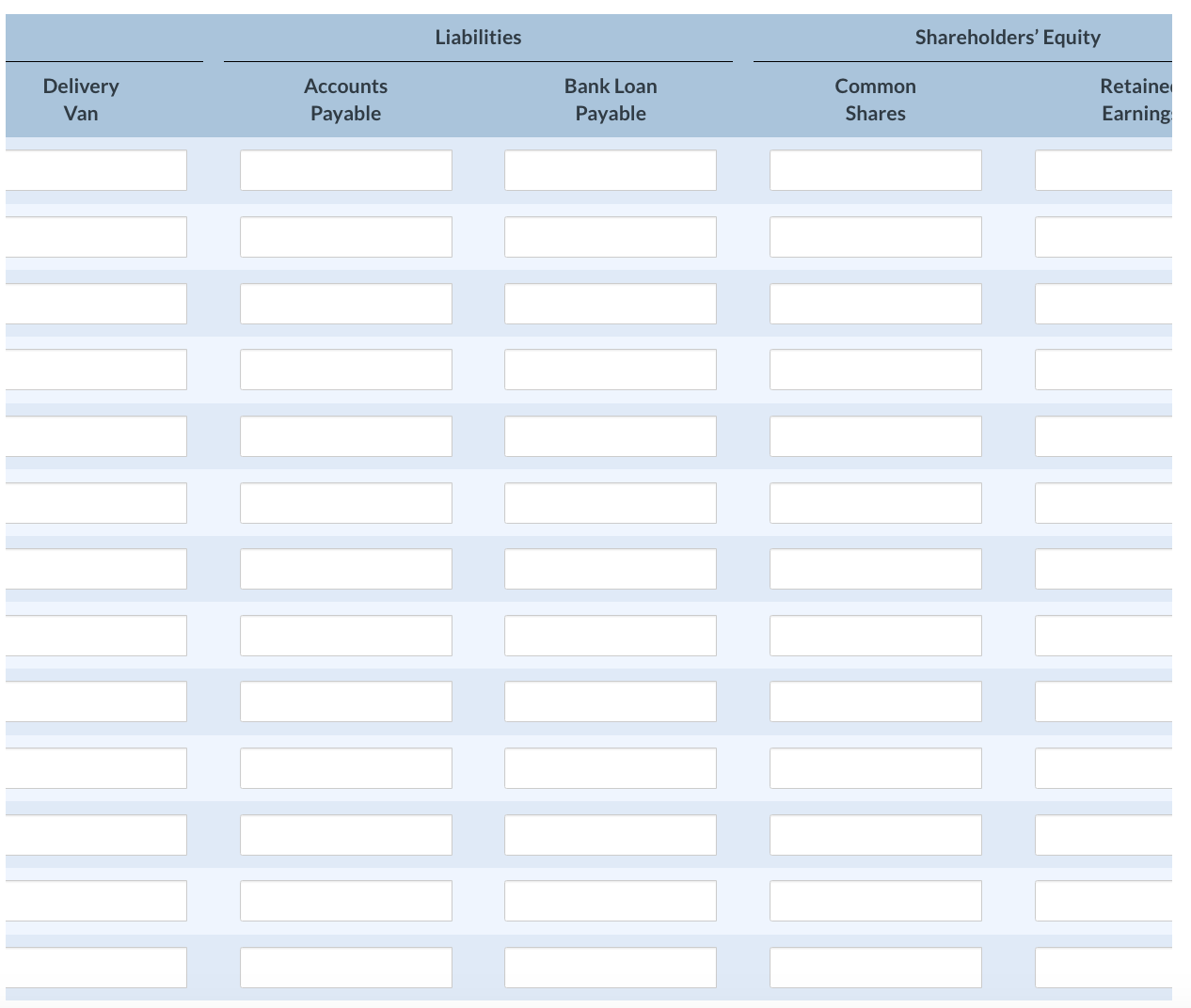Solved Analyze and record these transactions. (Enter | Chegg.com
