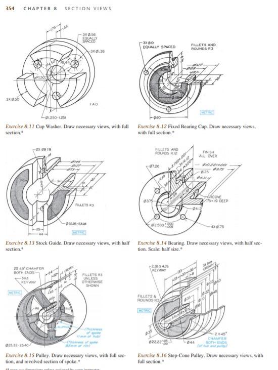 Solved Please do it all with SolidWorks and upload all files | Chegg.com