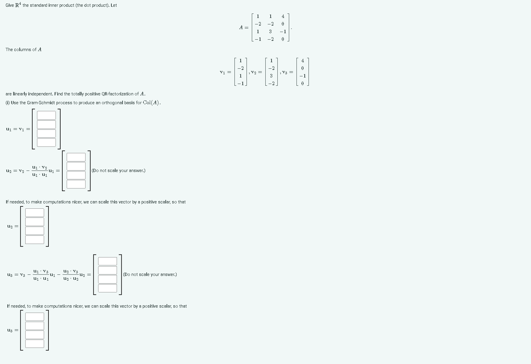 Solved \r\nTherefore, \\( \\left\\{\\mathbf{u}_{1}, | Chegg.com