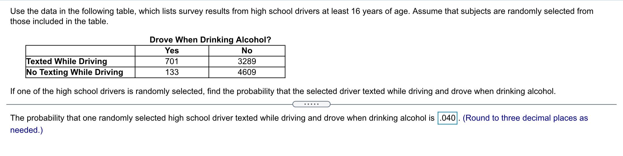 Solved Use The Data In The Following Table Which Lists 