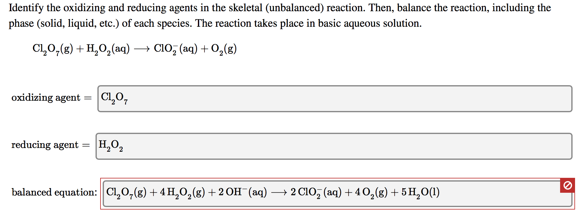 Solved Identify the oxidizing and reducing agents in the | Chegg.com