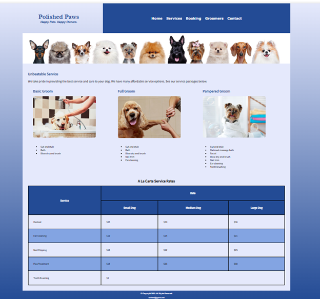 Solved Use HTML and CSS to design the following web | Chegg.com