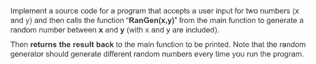 Solved Implement A Source Code For A Program That Accepts A 3915
