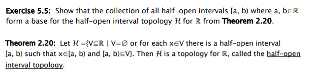 Solved Exercise 5.5: Show that the collection of all | Chegg.com