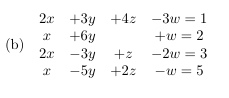 Solved Solve eachs ystemusing Gauss’method,and give the | Chegg.com