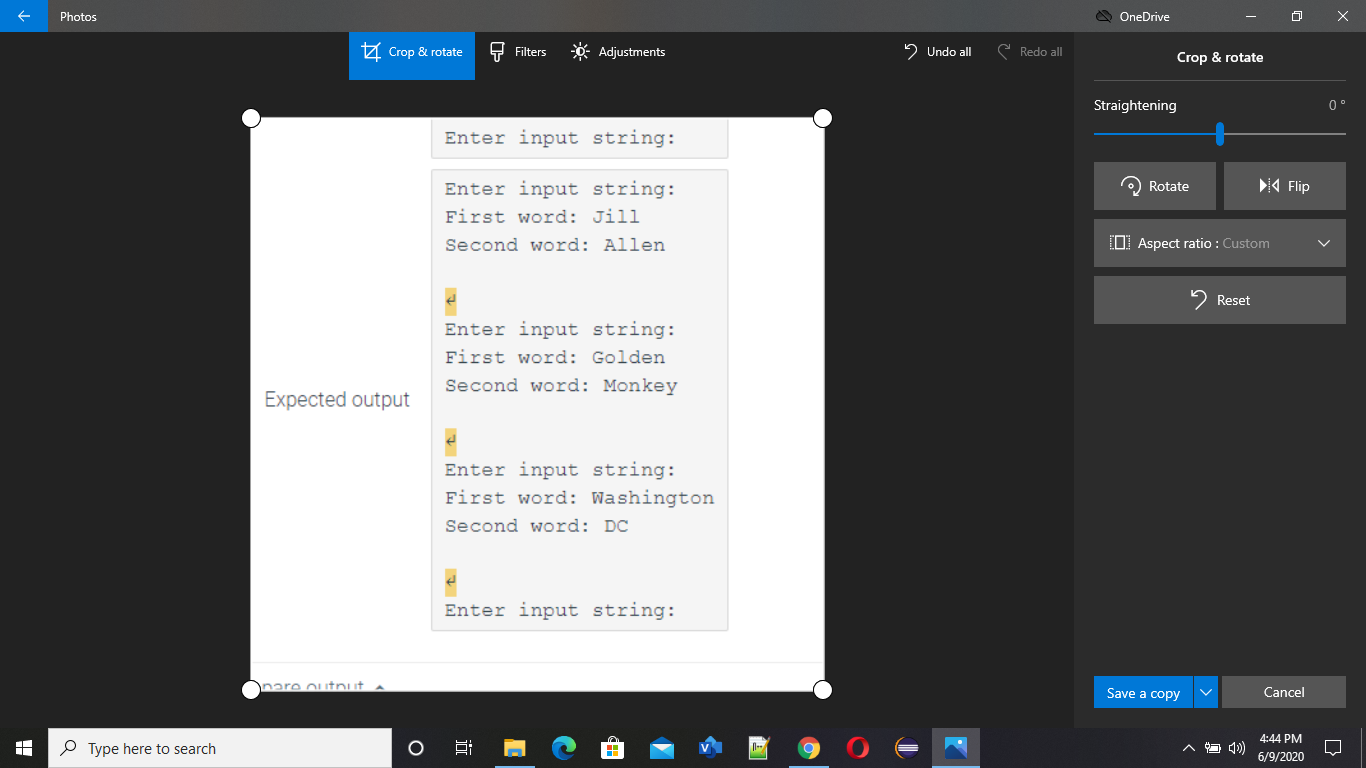 Solved Need help getting error message on this program. | Chegg.com