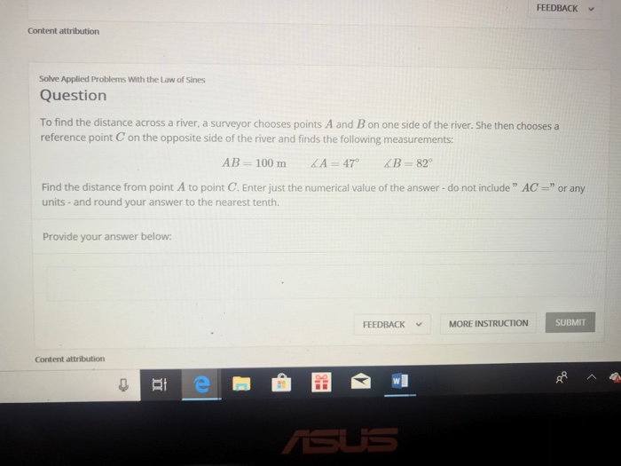 Solved FEEDBACK Content attribution Solve Applied Problems | Chegg.com