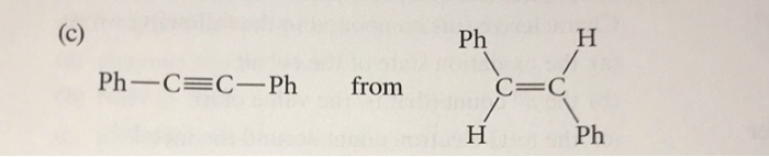 Solved Ph Ph-C-C-Ph from C-C Ph | Chegg.com