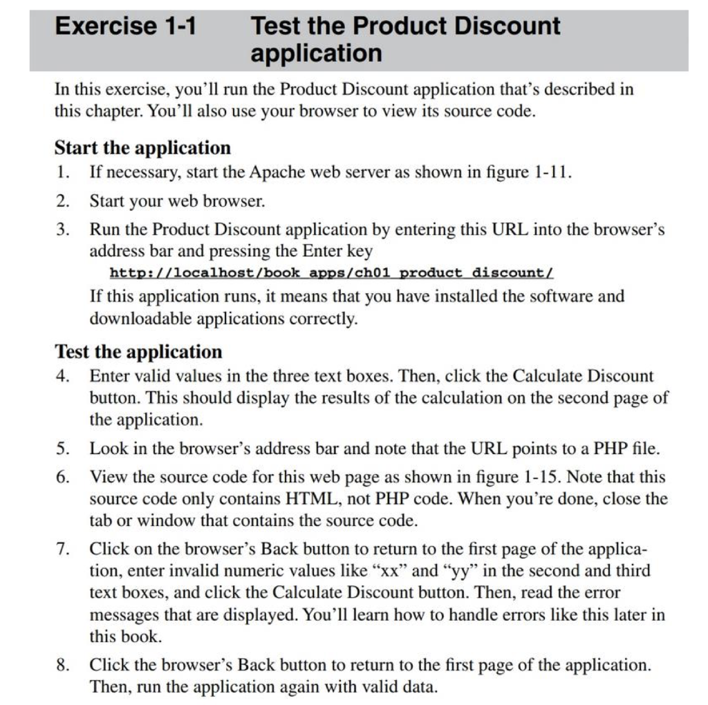 Solved In this exercise, you'll run the Product Discount | Chegg.com