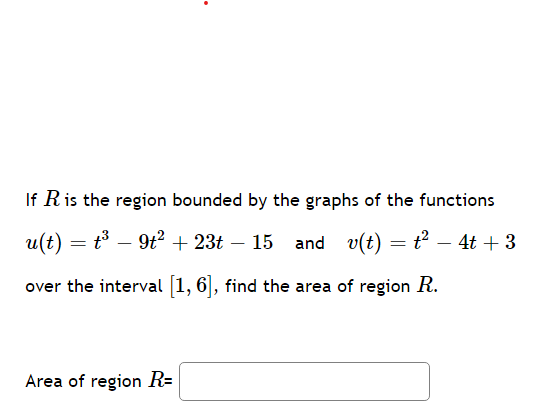 Solved If R is the region bounded by the graphs of the | Chegg.com