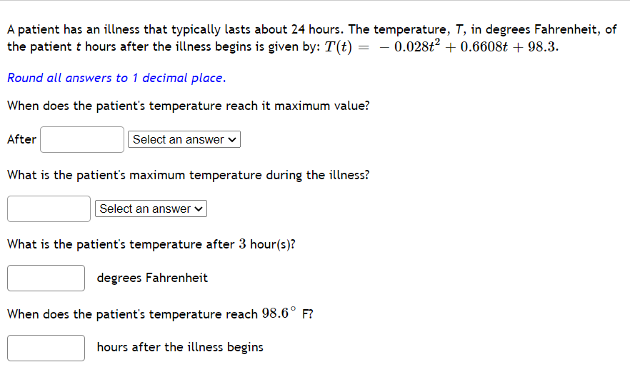 Solved A patient has an illness that typically lasts about | Chegg.com