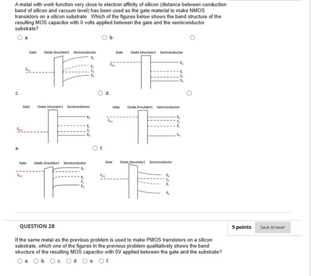 Solved A metal with work function very close to electron | Chegg.com