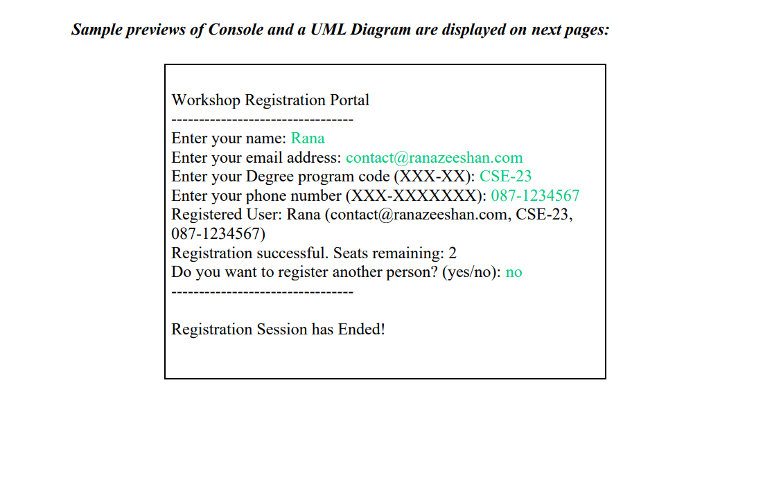 Solved Q1: Using only the main() method, write a Java | Chegg.com