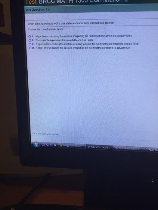 Solved Which of the following is NOT a true statement about | Chegg.com