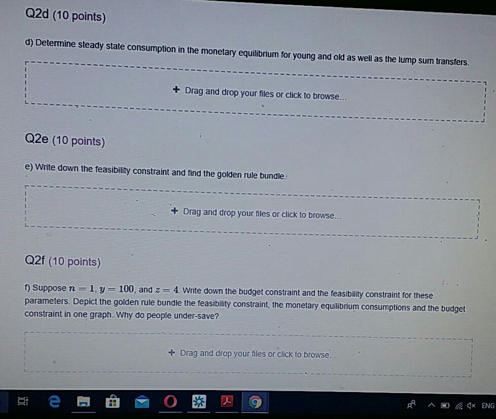 Q2b (10 points) Use the following information to | Chegg.com