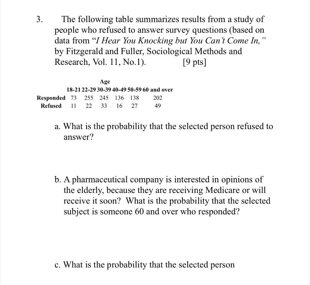 Solved The following table summarizes results from a study | Chegg.com