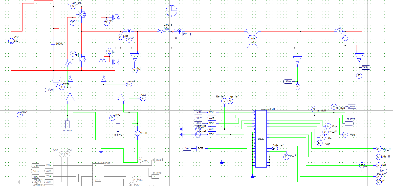 How can you make a single phase inverter spwm psim | Chegg.com