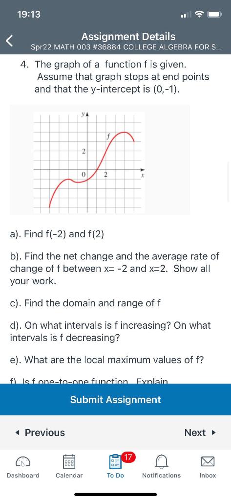 Solved 19:13 Assignment Details Spr22 MATH 003 #36884 | Chegg.com