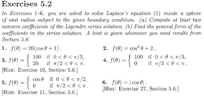 Solved Exercises 5.2 In Exercises 1-6, you are asked to | Chegg.com