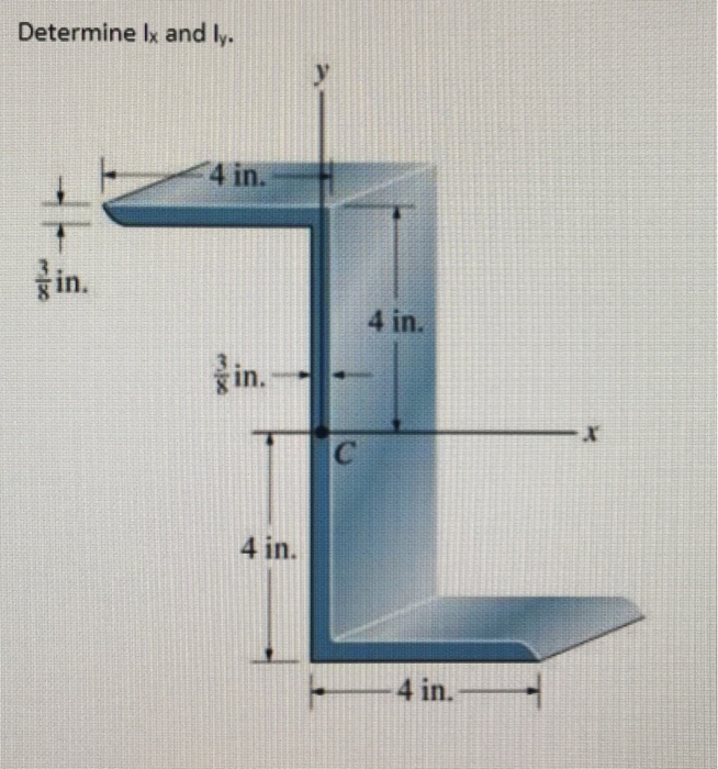 Solved Determine lx and ly 4 in. in. 4 in. s in. 4 in. 4 in. | Chegg.com Solved Determine lx and ly 4 in. in. 4 in. s in. 4 in. 4 in. | Chegg.com