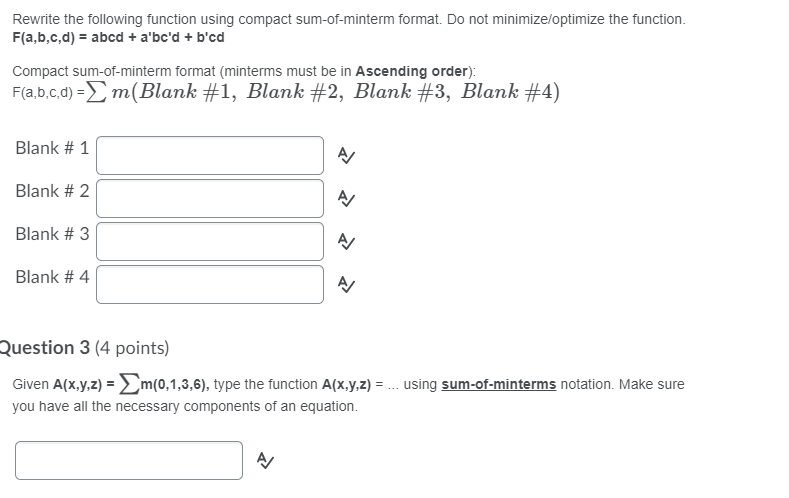 Solved Rewrite the following function using compact | Chegg.com