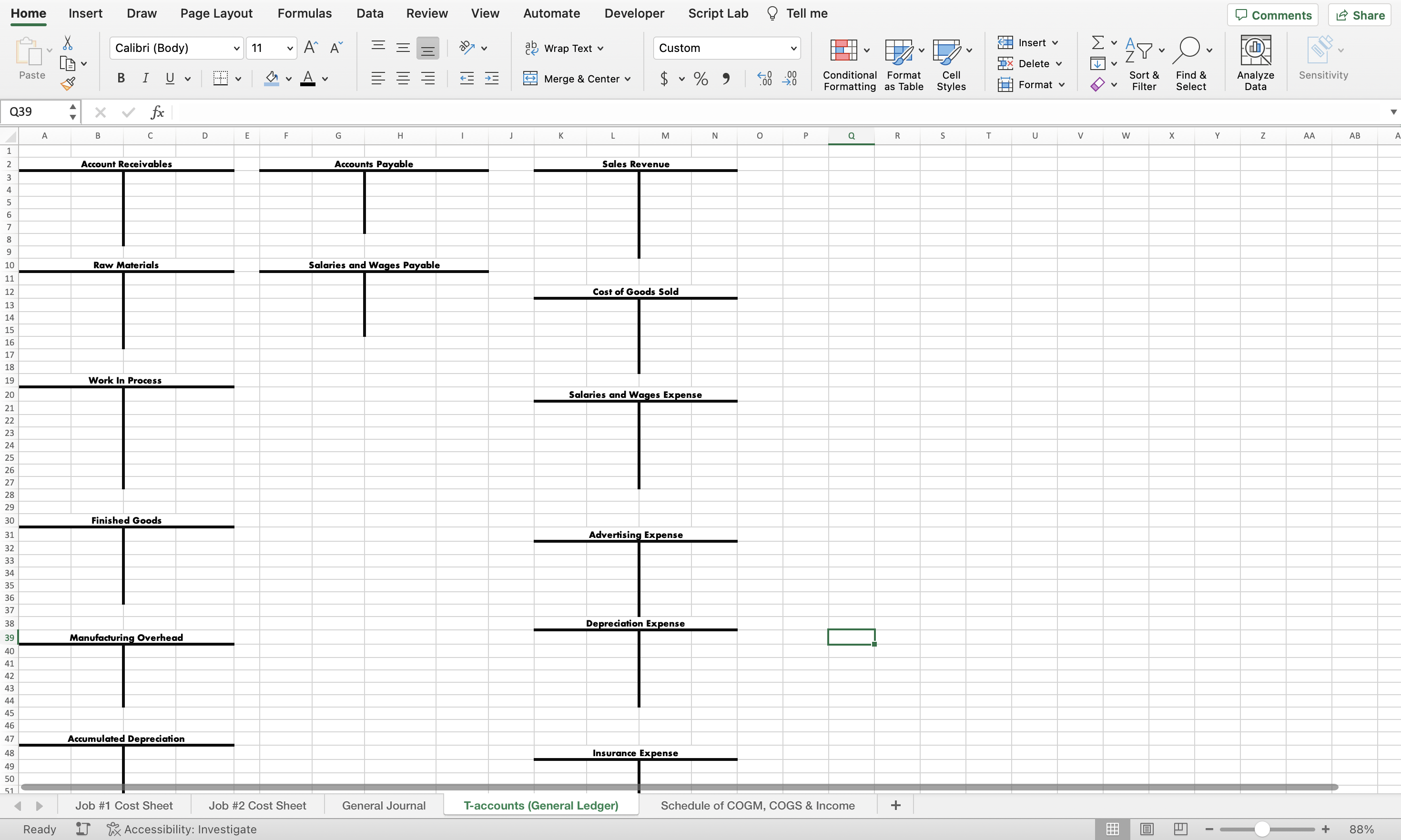 Solved You work for Thunderduck Custom Tables Inc. This is | Chegg.com