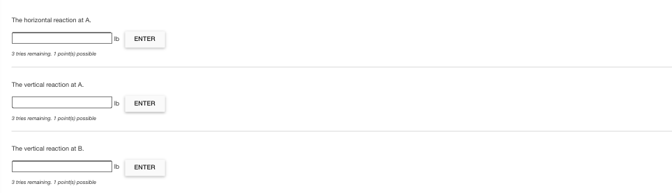 Solved Calculate the reactions at supports A and B. COLLAPSE | Chegg.com