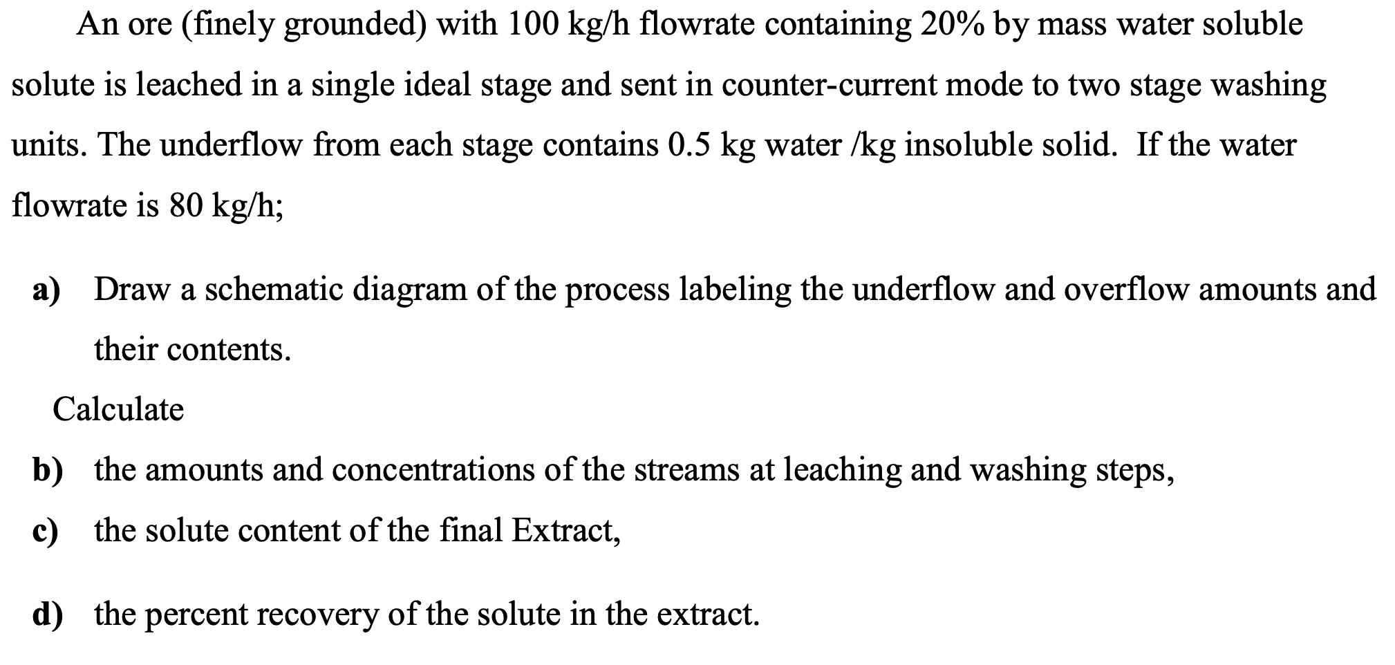 Solved S: mass flow rate of inert solids, which is constant | Chegg.com