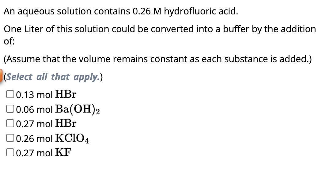 Solved An aqueous solution contains 0.22M ammonium nitrate. | Chegg.com